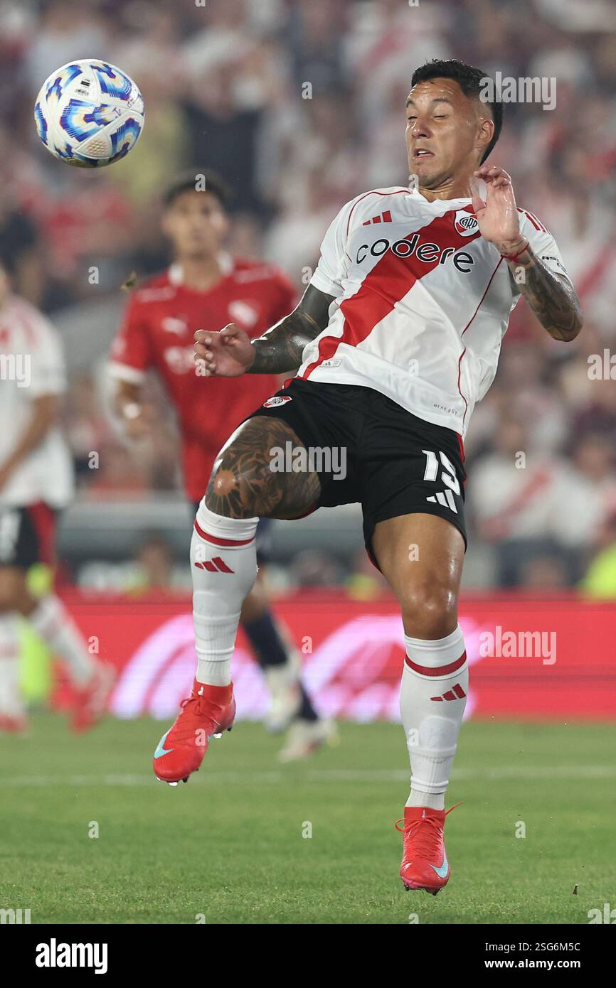 Buenos Aires, Argentina. 08th Feb, 2025. River Plate's forward ...