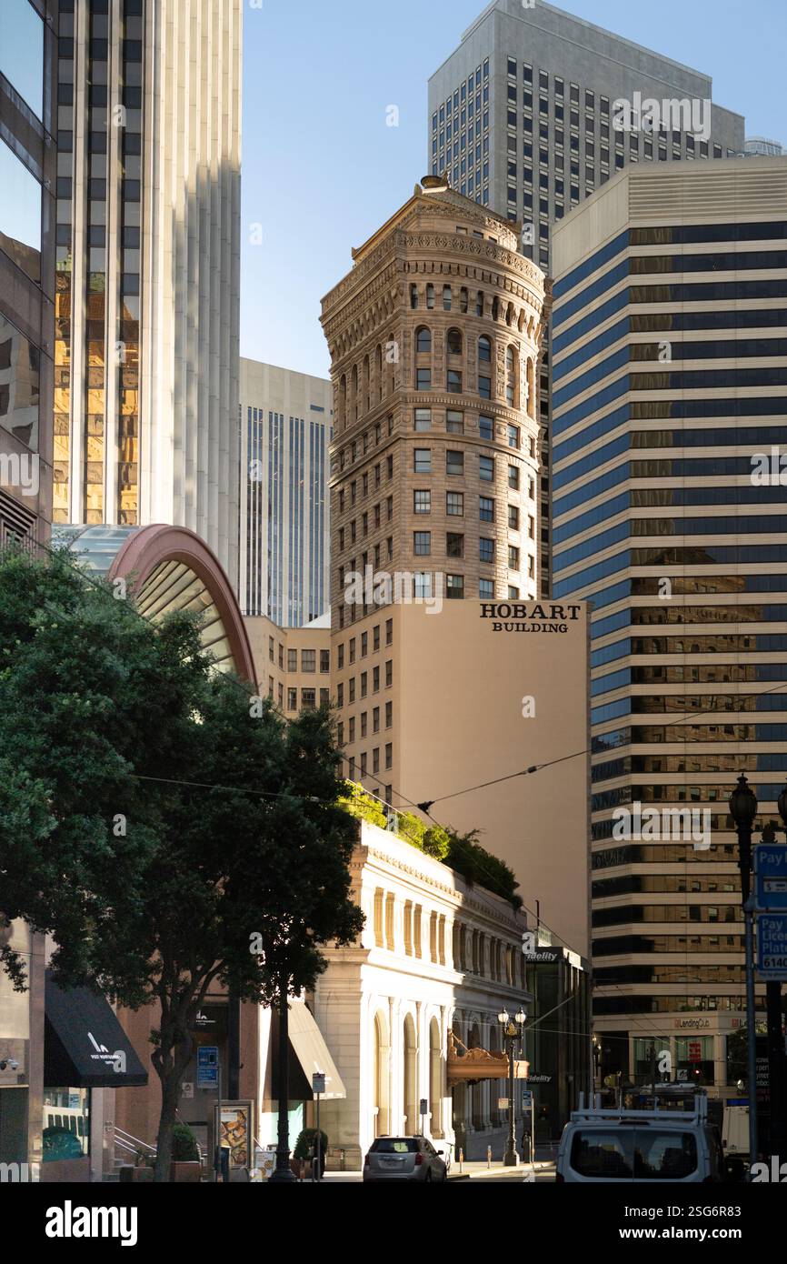 The Hobart Building (San Francisco), a historic landmark, is seen ...