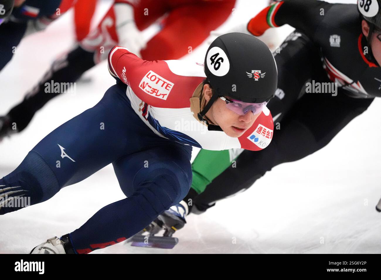 Shogo MIYATA (JPN) in 1500m quarterfinals men during ISU Shorttrack World Tour 5 - Odido Cup on ...