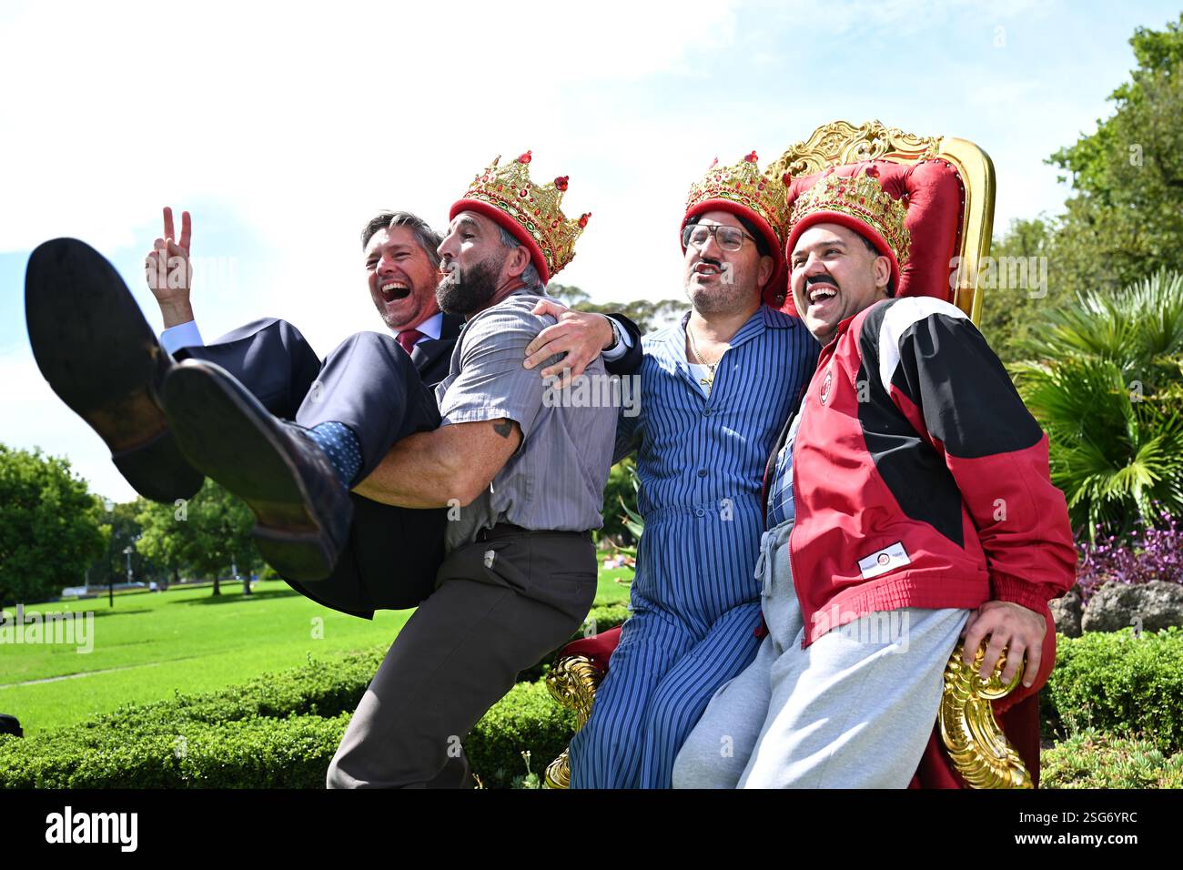 Melbourne, Australia. 10th Feb, 2025. Lord Mayor of Melbourne, Nicholas ...