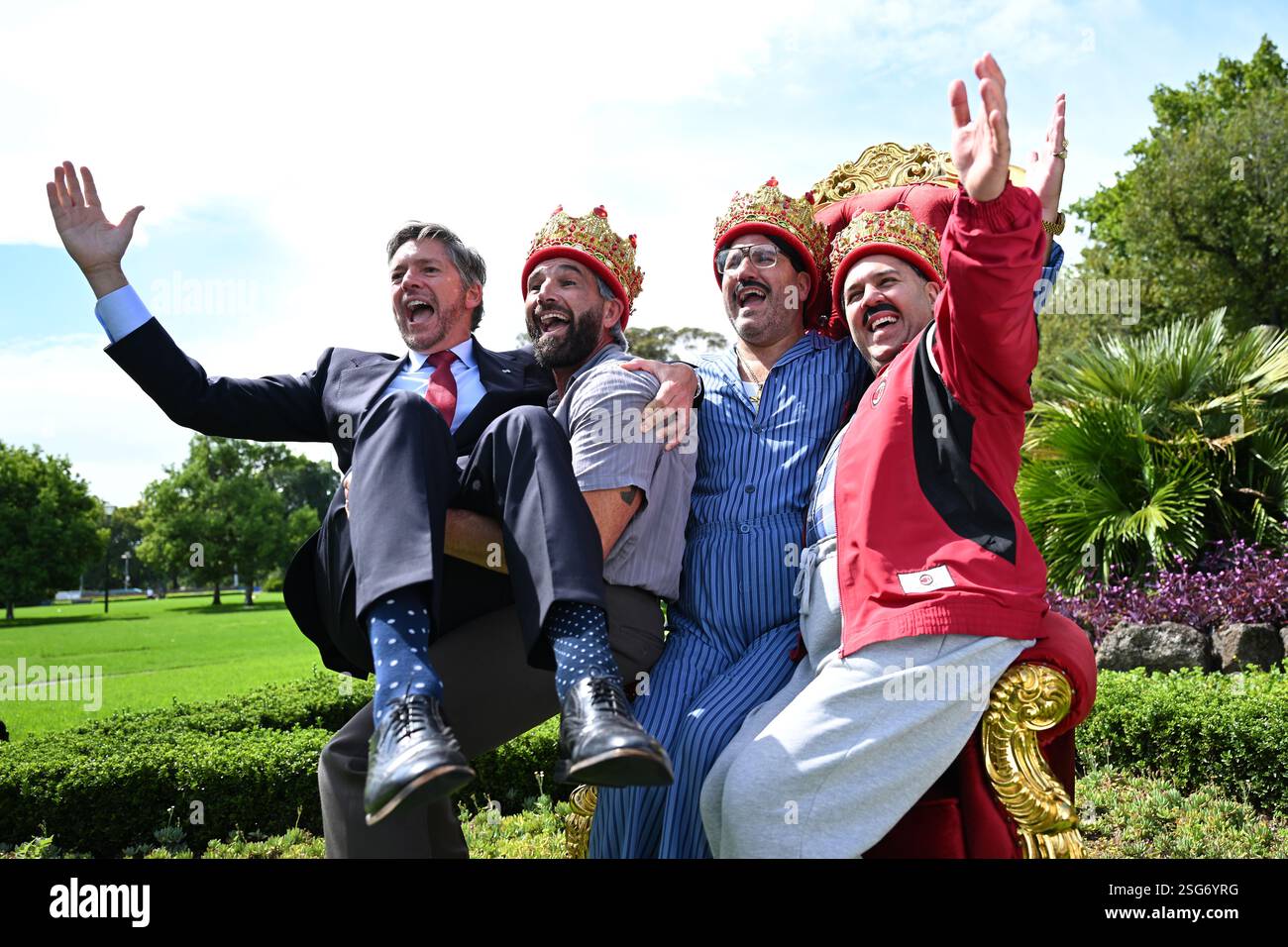 Melbourne, Australia. 10th Feb, 2025. Lord Mayor of Melbourne, Nicholas ...