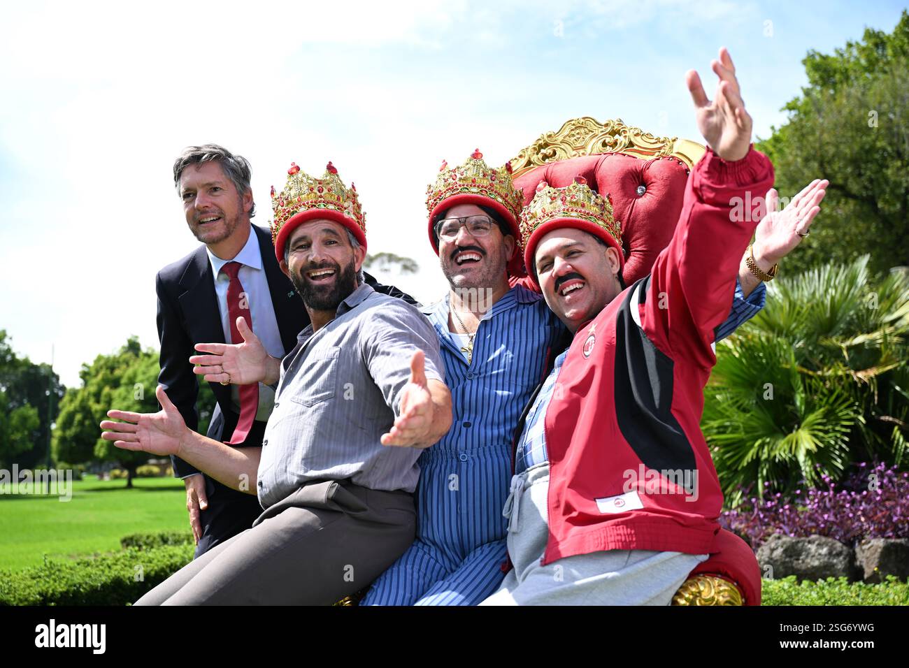 Melbourne, Australia. 10th Feb, 2025. Lord Mayor of Melbourne, Nicholas ...