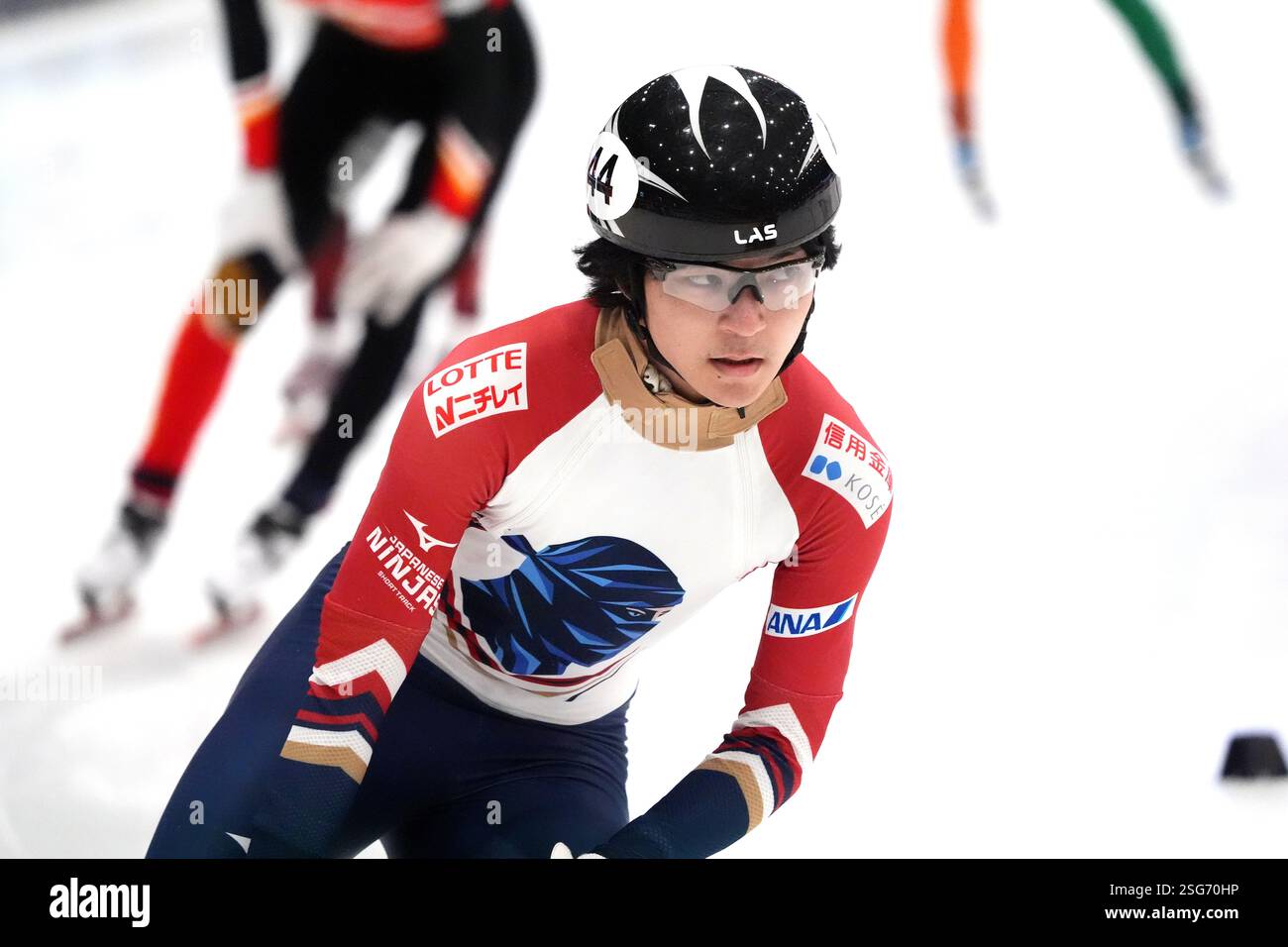 Kosei HAYASHI (JPN) in 1500m quarterfinals women during ISU Shorttrack ...