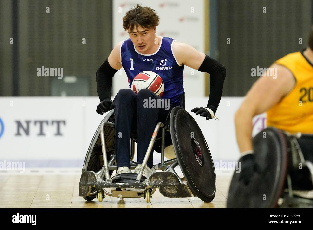 Tyler Walker (GBR), FEBRUARY 9, 2025 - Wheelchair Rugby : 3rd Place ...
