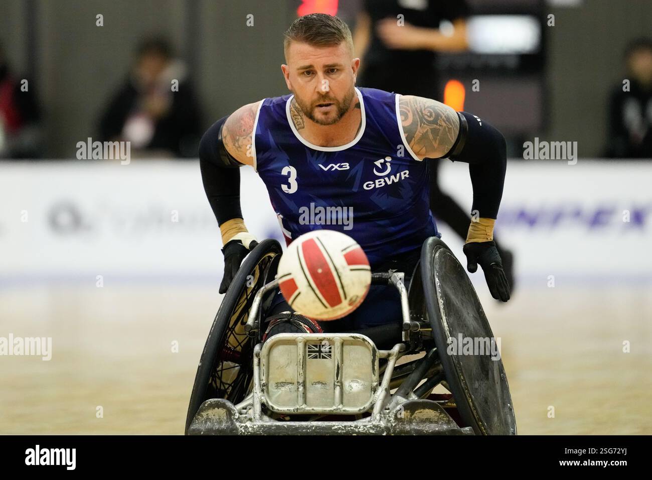 Stuart Robinson (GBR), FEBRUARY 9, 2025 - Wheelchair Rugby : 3rd Place ...
