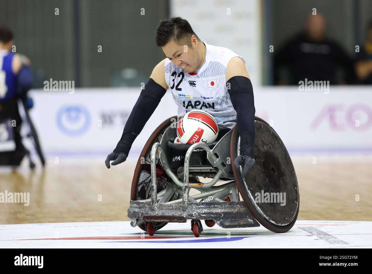 Katsuya Hashimoto (JPN), FEBRUARY 9, 2025 - Wheelchair Rugby : 2025 Japan Para Wheelchair Rugby ...