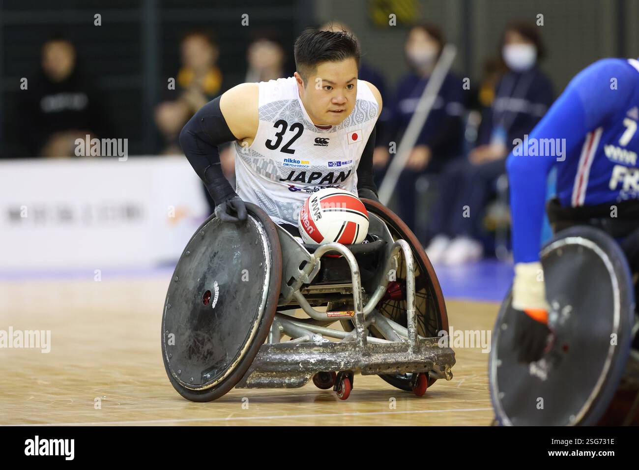 Chiba, Japan. 9th Feb, 2025. Katsuya Hashimoto (JPN) Wheelchair Rugby : 2025 Japan Para ...