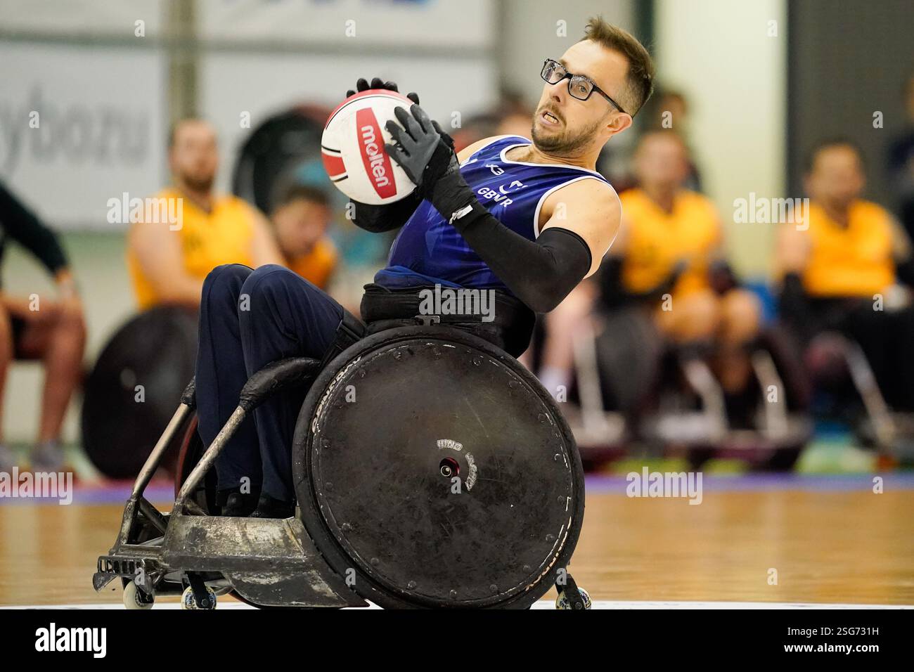 Kieran Flynn (GBR), FEBRUARY 9, 2025 - Wheelchair Rugby : 3rd Place ...