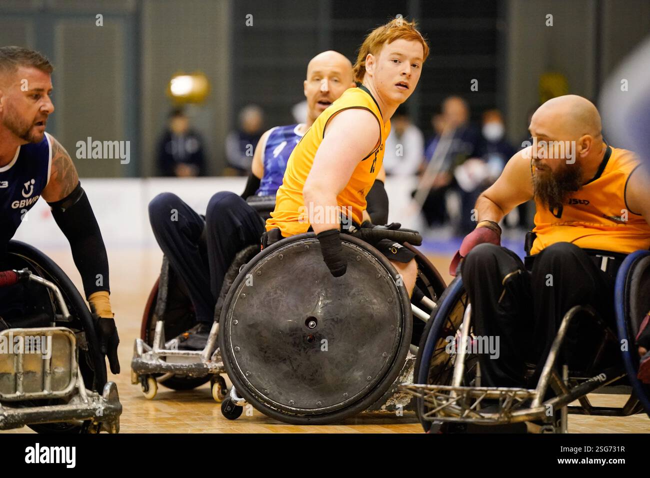 Chiba, Japan. 9th Feb, 2025. Brayden Foxley-Conolly (AUS) Wheelchair ...