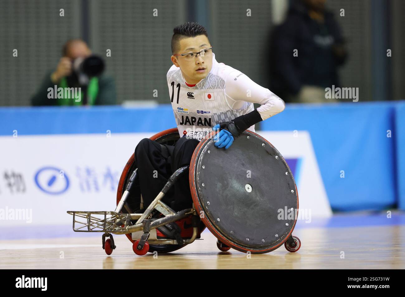 Ryuji Kusaba (JPN), FEBRUARY 9, 2025 - Wheelchair Rugby : 2025 Japan Para Wheelchair Rugby Final ...