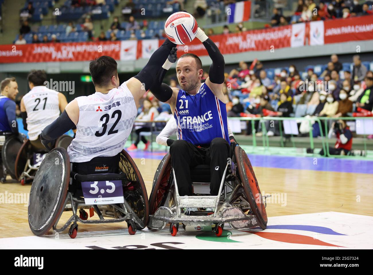 Jonathan HIVERNAT (FRA), FEBRUARY 9, 2025 - Wheelchair Rugby : 2025 ...