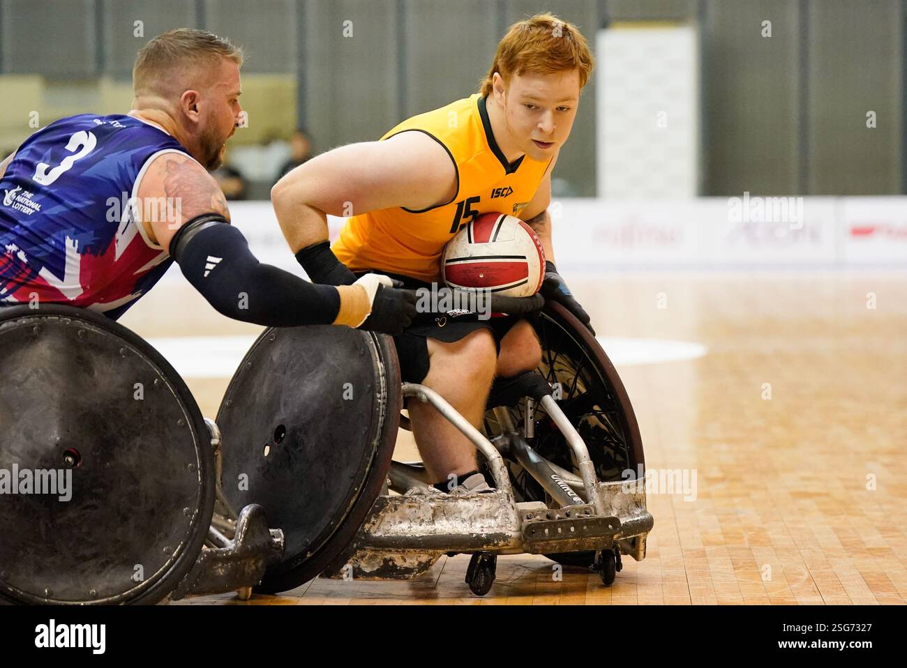 Brayden Foxley-Conolly (AUS), FEBRUARY 9, 2025 - Wheelchair Rugby : 3rd ...