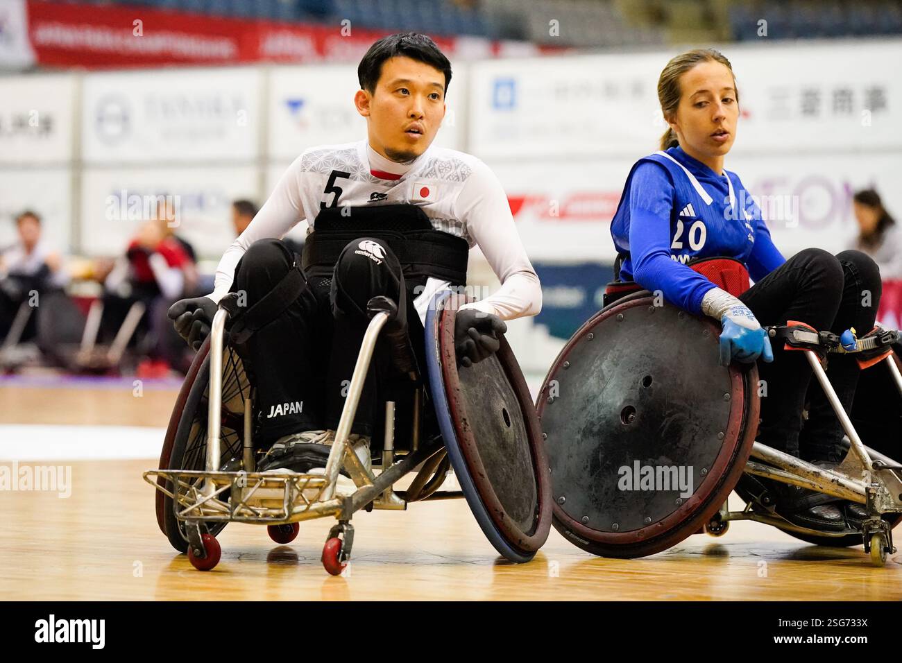 Chiba, Japan. 9th Feb, 2025. Natsuki Ando (JPN) Wheelchair Rugby ...