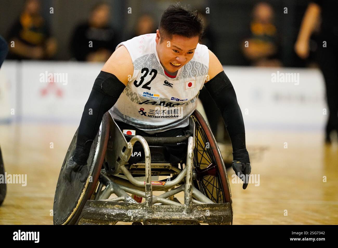Chiba, Japan. 9th Feb, 2025. Katsuya Hashimoto (JPN) Wheelchair Rugby : Final Match between ...