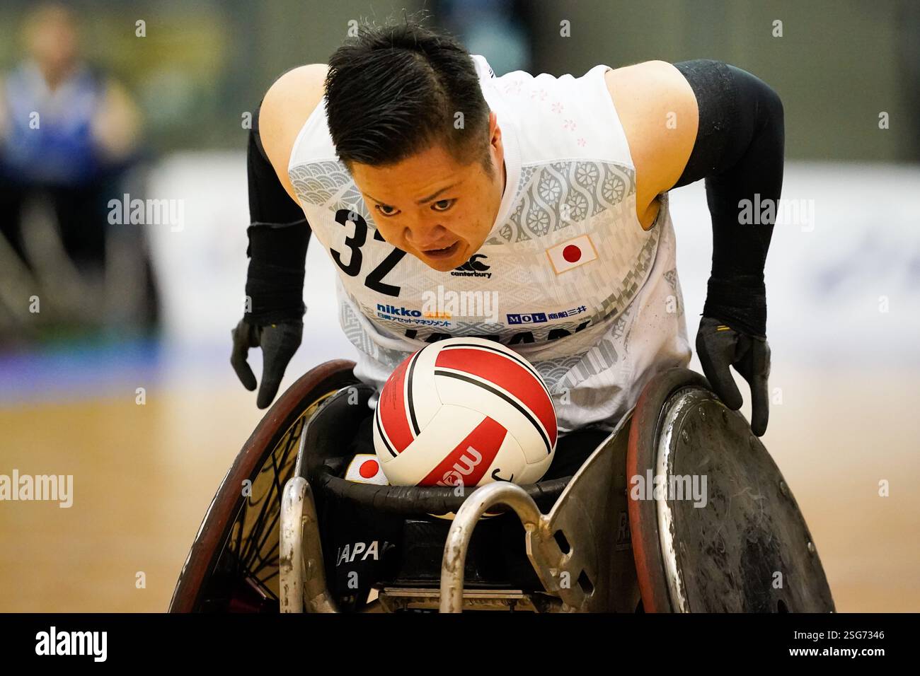 Chiba, Japan. 9th Feb, 2025. Katsuya Hashimoto (JPN) Wheelchair Rugby : Final Match between ...