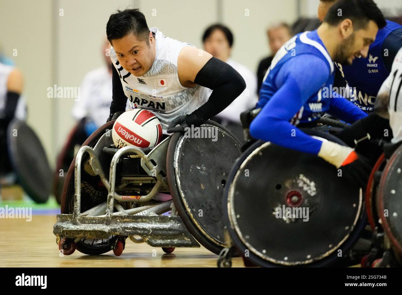 Katsuya Hashimoto (JPN), FEBRUARY 9, 2025 - Wheelchair Rugby : Final Match between Japan 51-48 ...