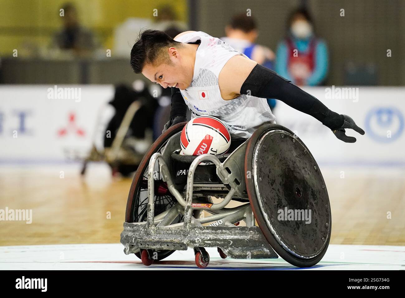 Katsuya Hashimoto (JPN), FEBRUARY 9, 2025 - Wheelchair Rugby : Final Match between Japan 51-48 ...