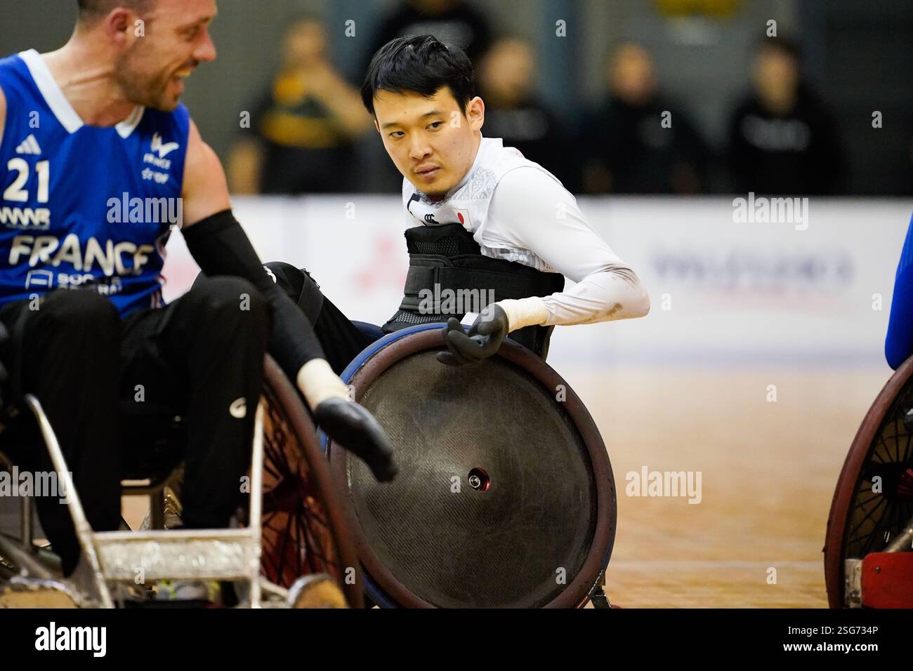 Natsuki Ando (JPN), FEBRUARY 9, 2025 - Wheelchair Rugby : Final Match ...