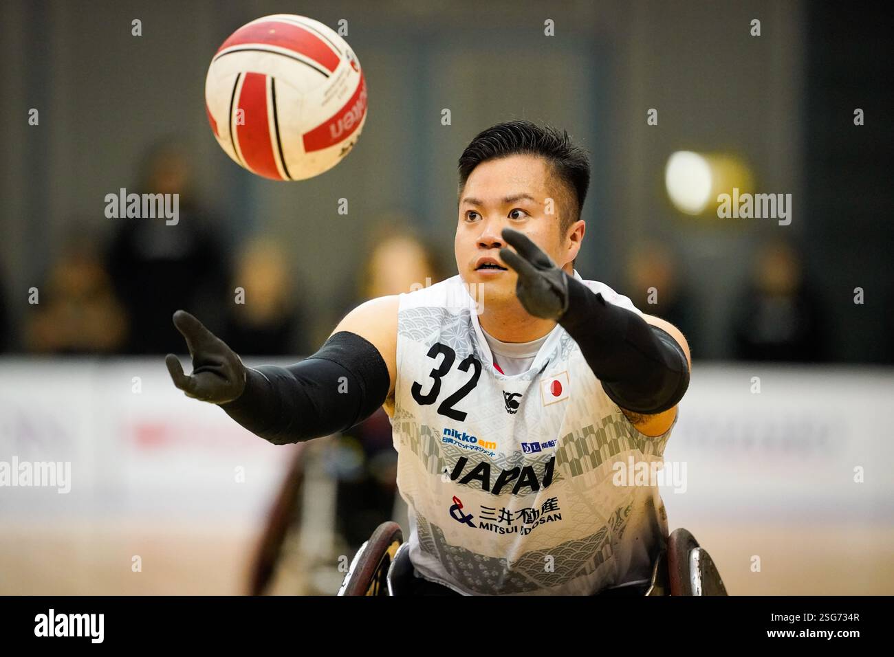 Chiba, Japan. 9th Feb, 2025. Katsuya Hashimoto (JPN) Wheelchair Rugby : Final Match between ...