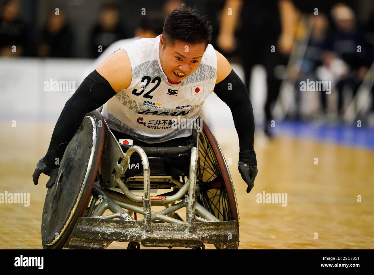 Chiba, Japan. 9th Feb, 2025. Katsuya Hashimoto (JPN) Wheelchair Rugby : Final Match between ...