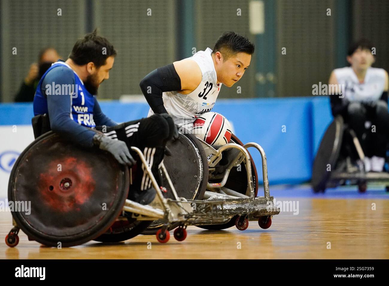 Chiba, Japan. 9th Feb, 2025. Katsuya Hashimoto (JPN) Wheelchair Rugby : Final Match between ...