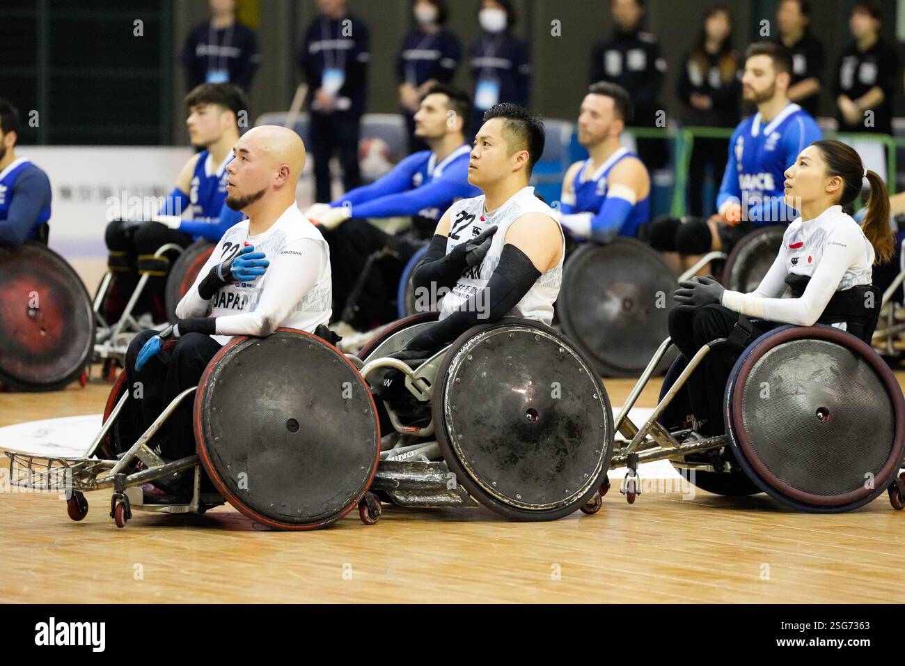 Chiba, Japan. 9th Feb, 2025. (L-R) Seiya Norimatsu (JPN), Katsuya ...
