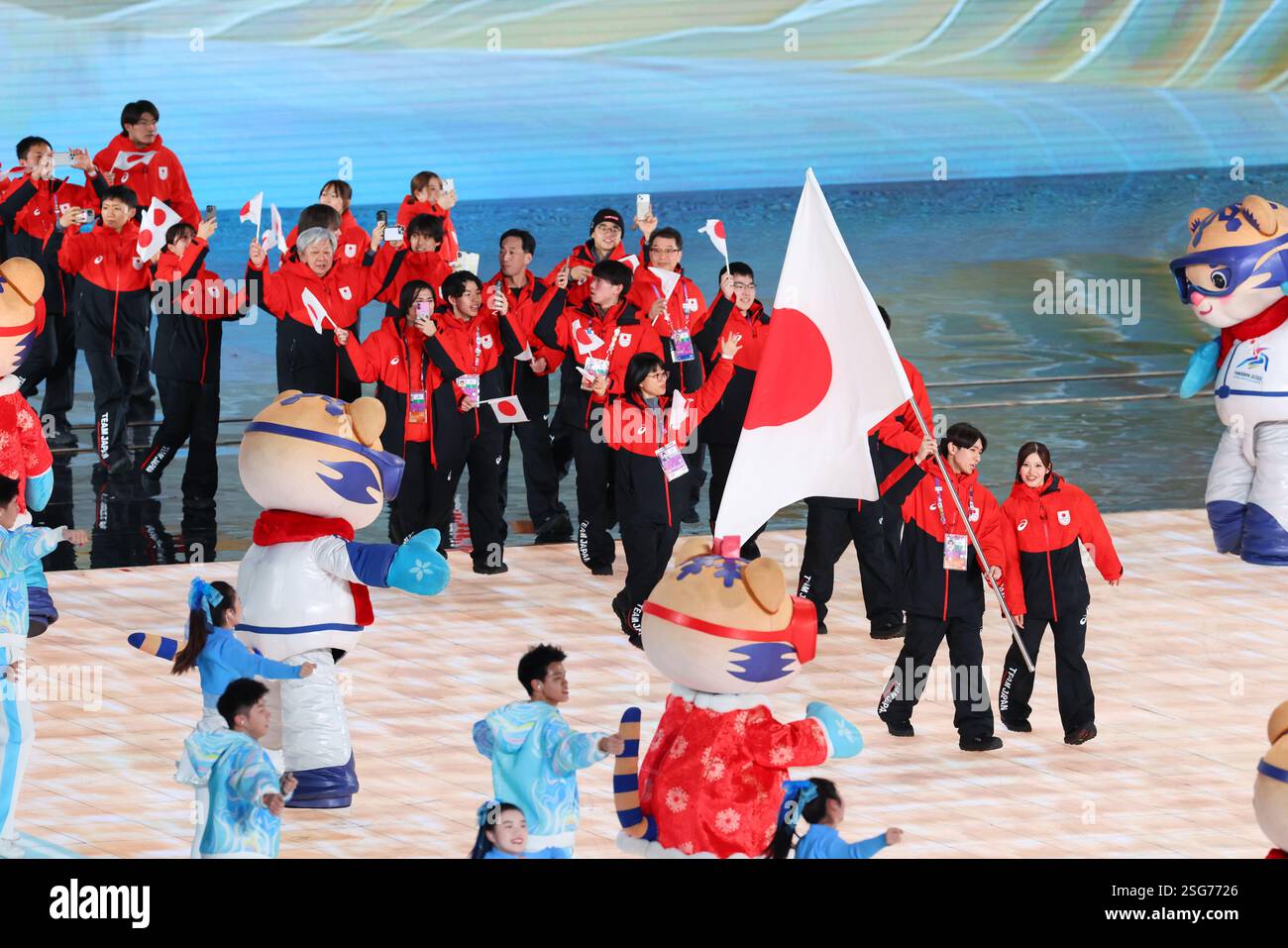 Japan Delegation (JPN), FEBRUARY 7, 2025 : Opening Ceremony during the ...