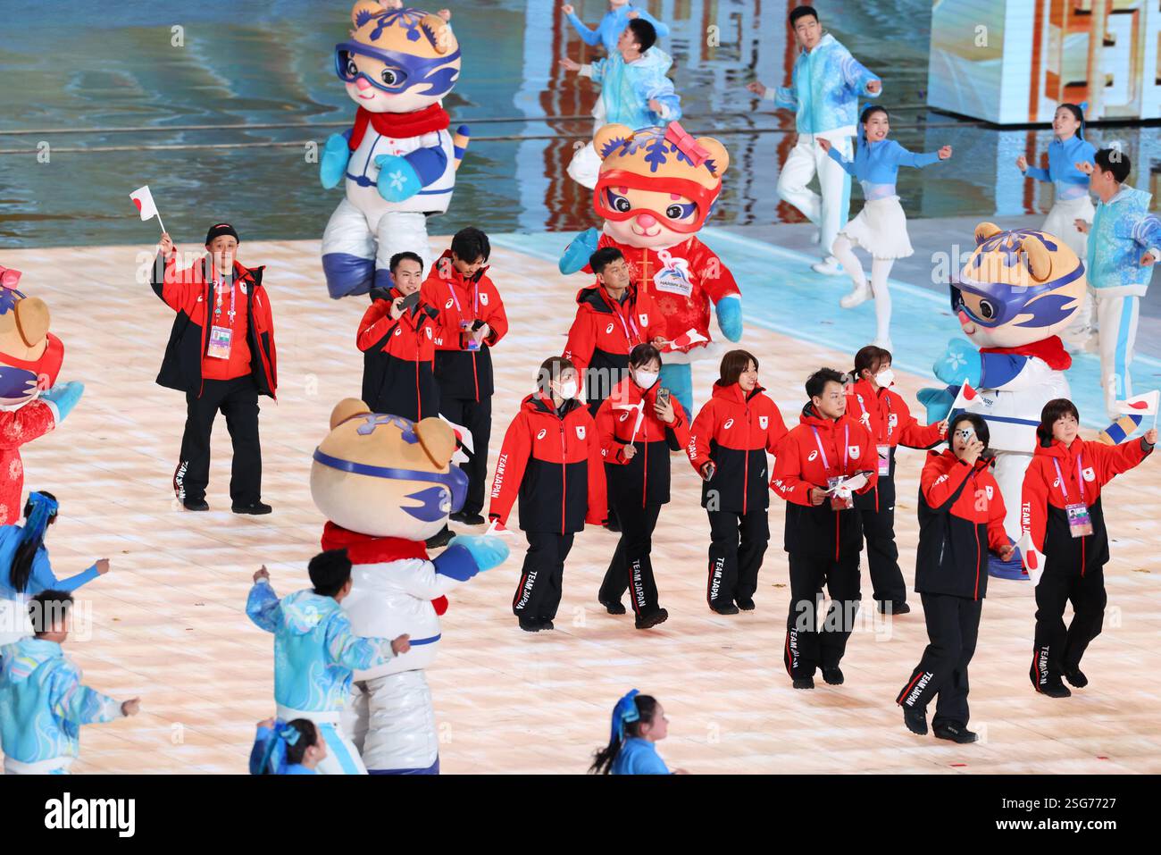 Japan Delegation (JPN), FEBRUARY 7, 2025 : Opening Ceremony during the ...
