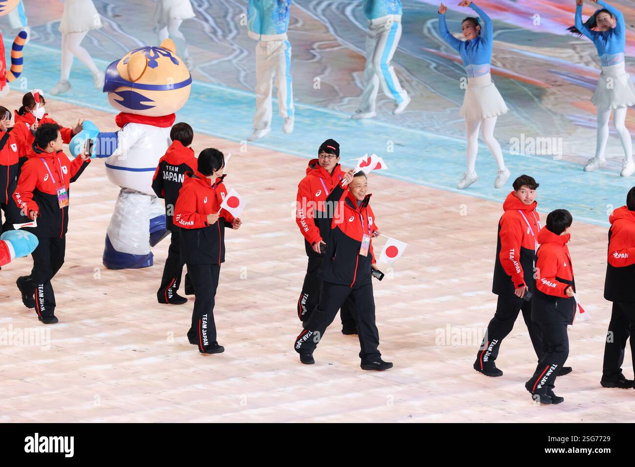 Japan Delegation (JPN), FEBRUARY 7, 2025 : Opening Ceremony during the ...