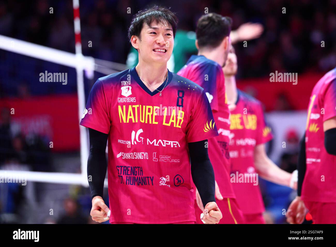 Masahiro Yanagida (), JANUARY 19, 2025 - Volleyball : 2024-25 SV.LEAGUE ...