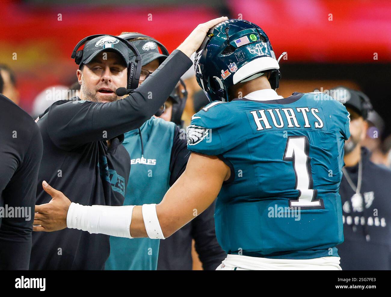 New Orleans, United States. 09th Feb, 2025. Philadelphia Eagles ...