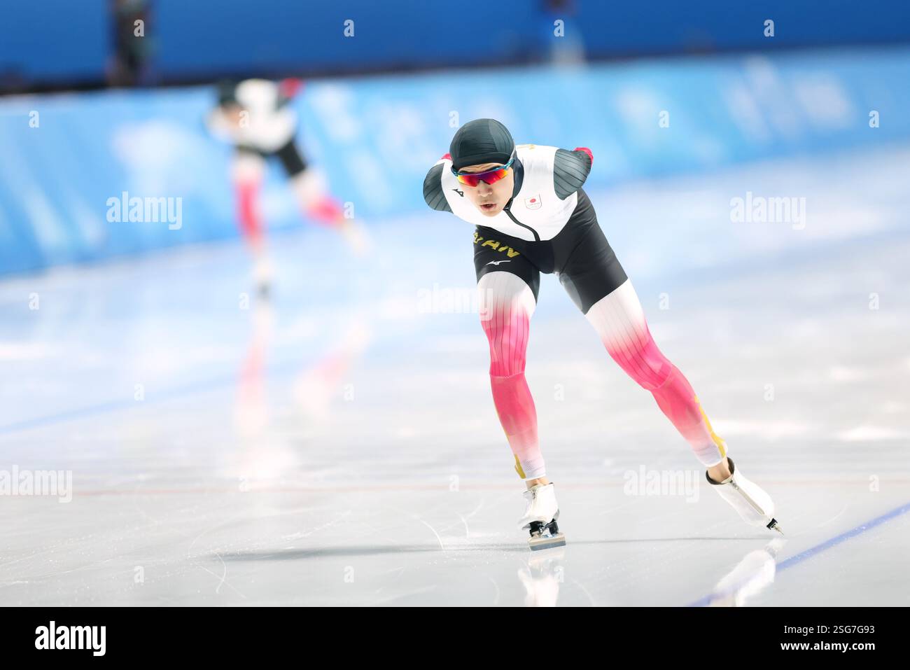 Harbin, China. 8th Feb, 2025. Kazuya Yamada (JPN) Speed Skating : Men's ...