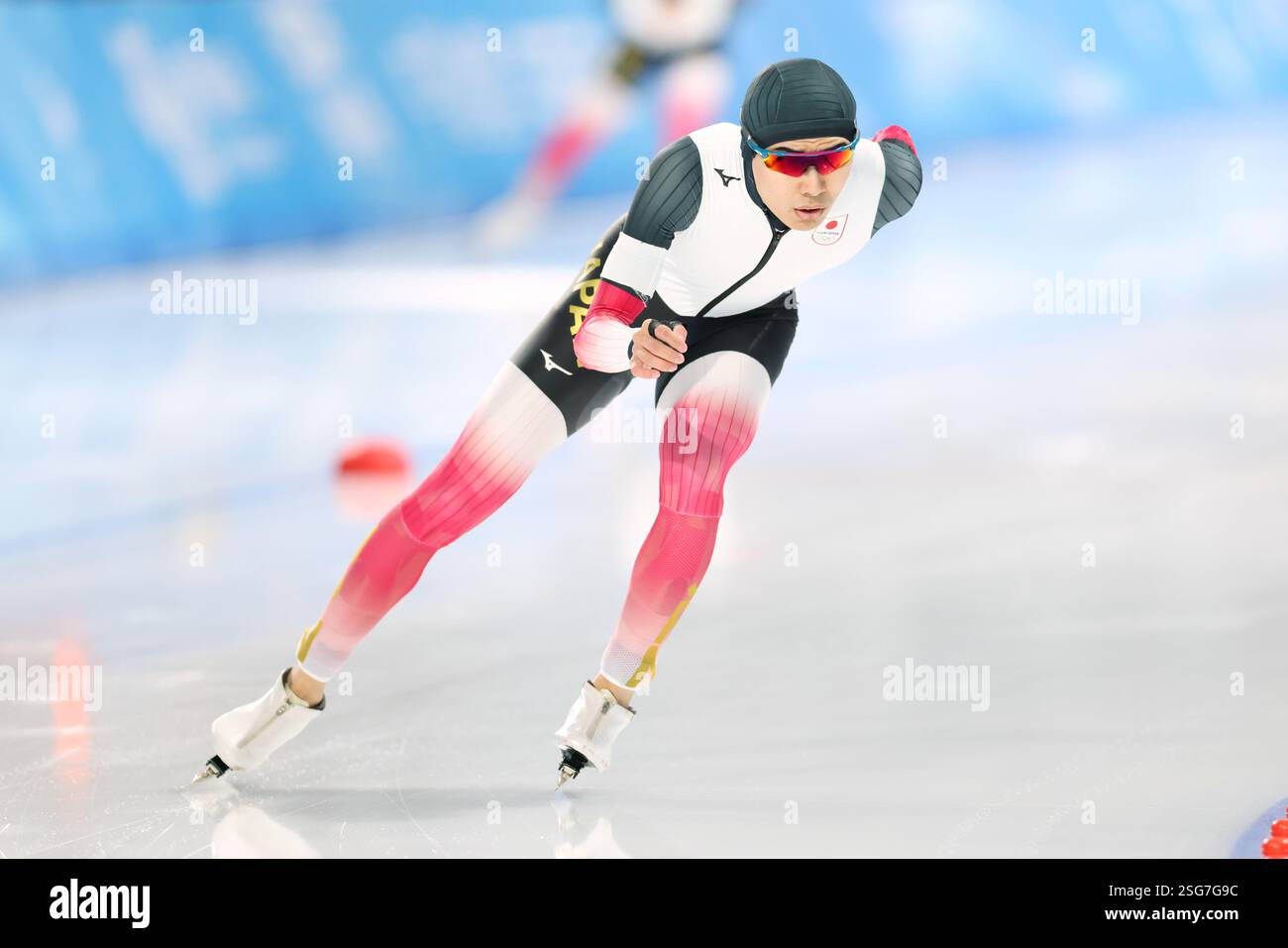 Harbin, China. 8th Feb, 2025. Kazuya Yamada (JPN) Speed Skating : Men's ...
