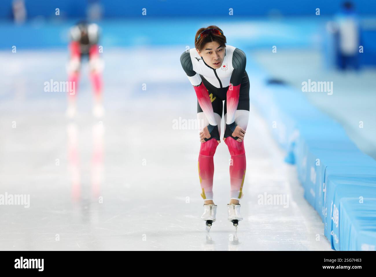 Harbin, China. 8th Feb, 2025. Kazuya Yamada (JPN) Speed Skating : Men's ...