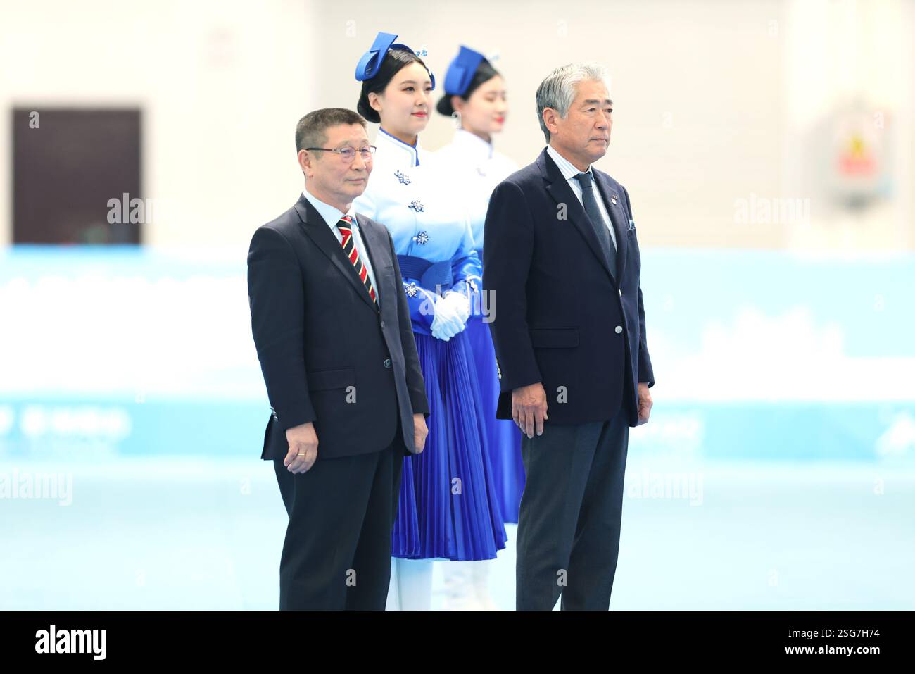 Harbin, China. 8th Feb, 2025. Tsunekazu Takeda Speed Skating : Men's ...