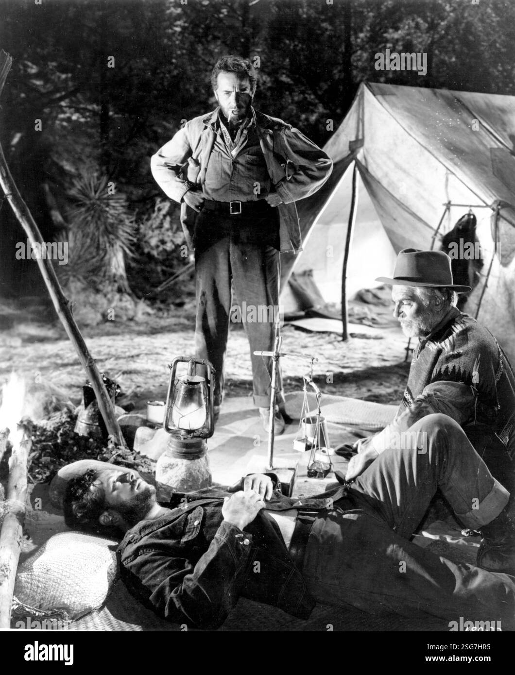 TREASURE OF THE SIERRA MADRE WARNER BROS top: HUMPHREY BOGART bottom ...