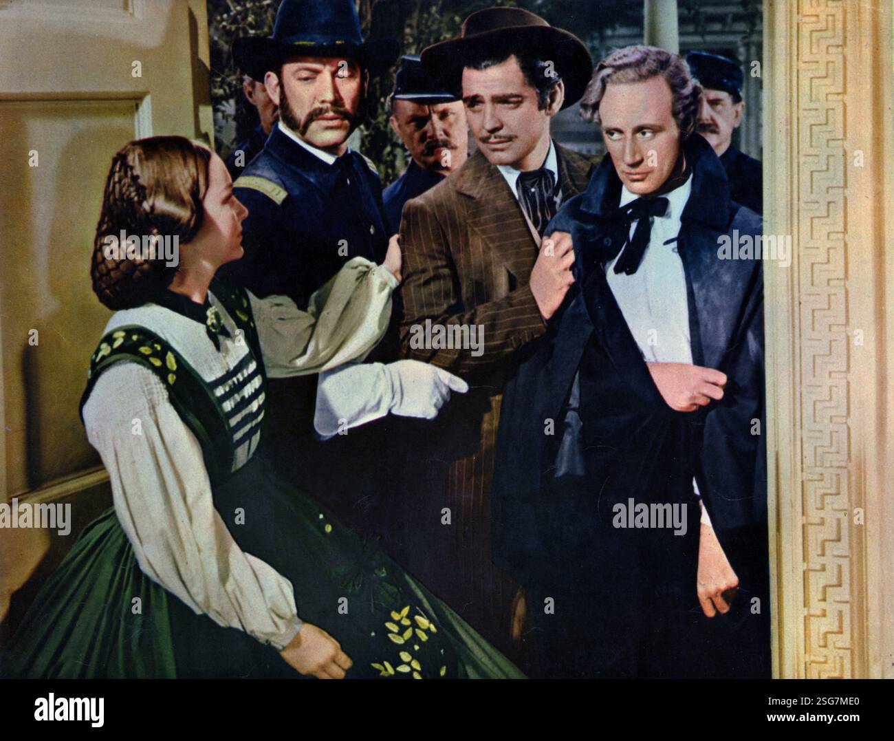 GONE WITH THE WIND OLIVIA DE HAVILLAND, CLARK GABLE, LESLIE HOWARD Date ...