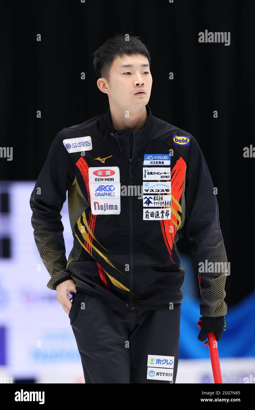 Yokohama BUNTAI, Kanagawa, Japan. 8th Feb, 2025. Takumi Maeda (LOCOSOLARE), FEBRUARY 8, 2025 ...