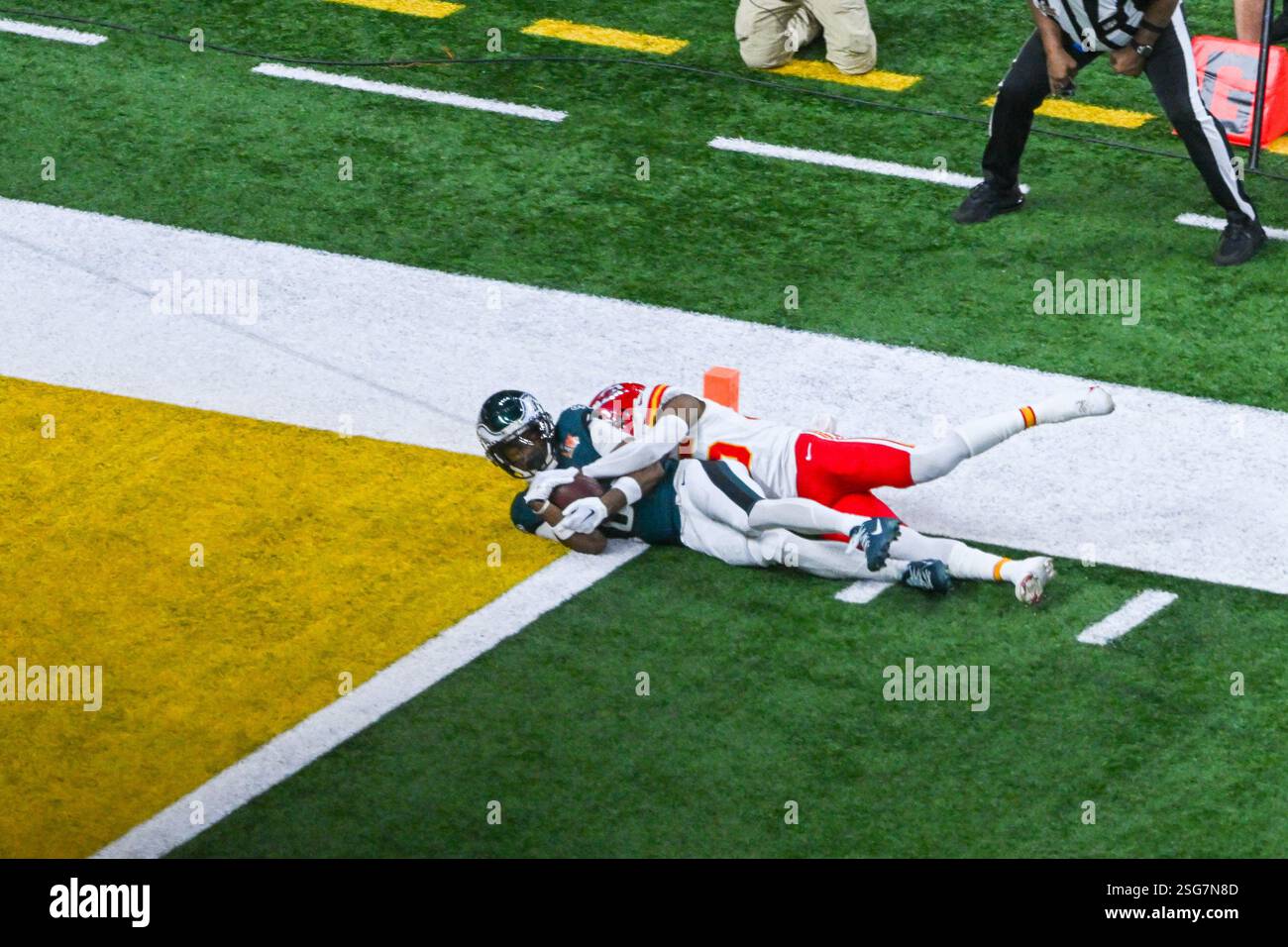 New Orleans, USA. 09th Feb, 2025. Philadelphia Eagles Wide Receiver #83 ...