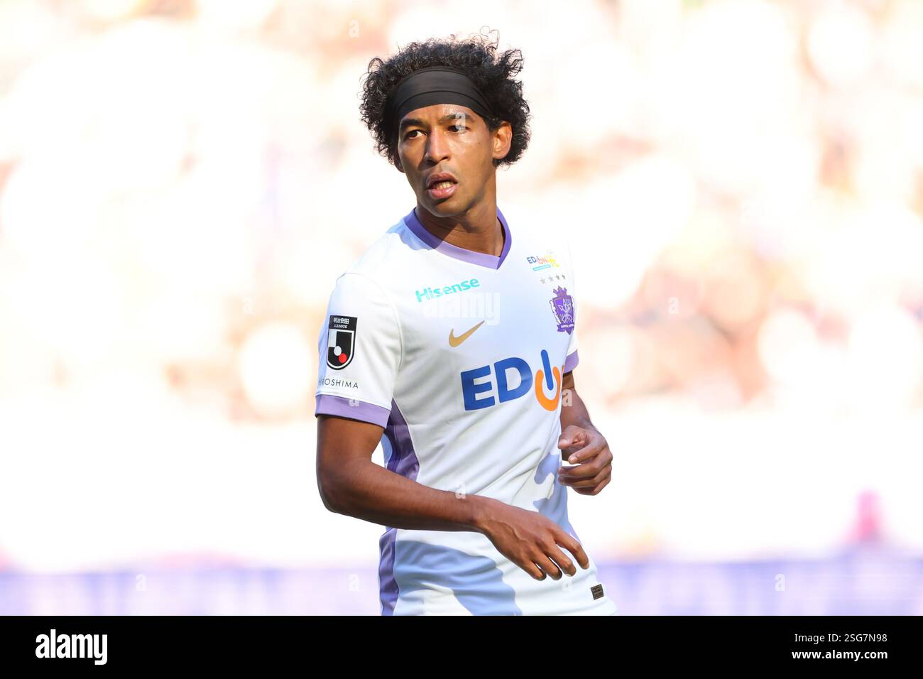 Tokyo, Japan. 8th Feb, 2025. Ryo Germain (Sanfrecce) Football/Soccer ...