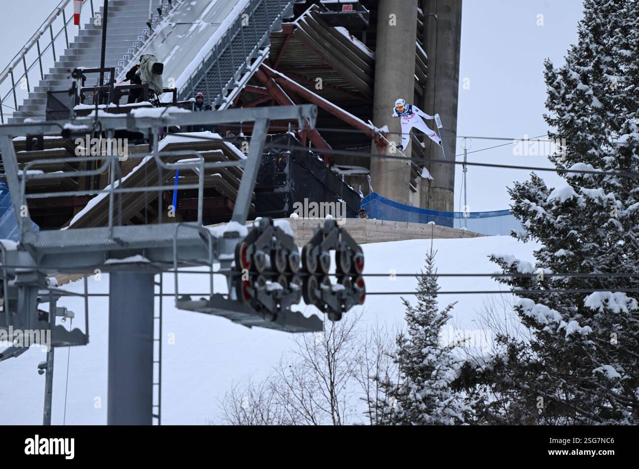 Lake Placid, Ny, USA. 9th Feb, 2025. ROBIN PEDERSEN of NOR in Lake ...