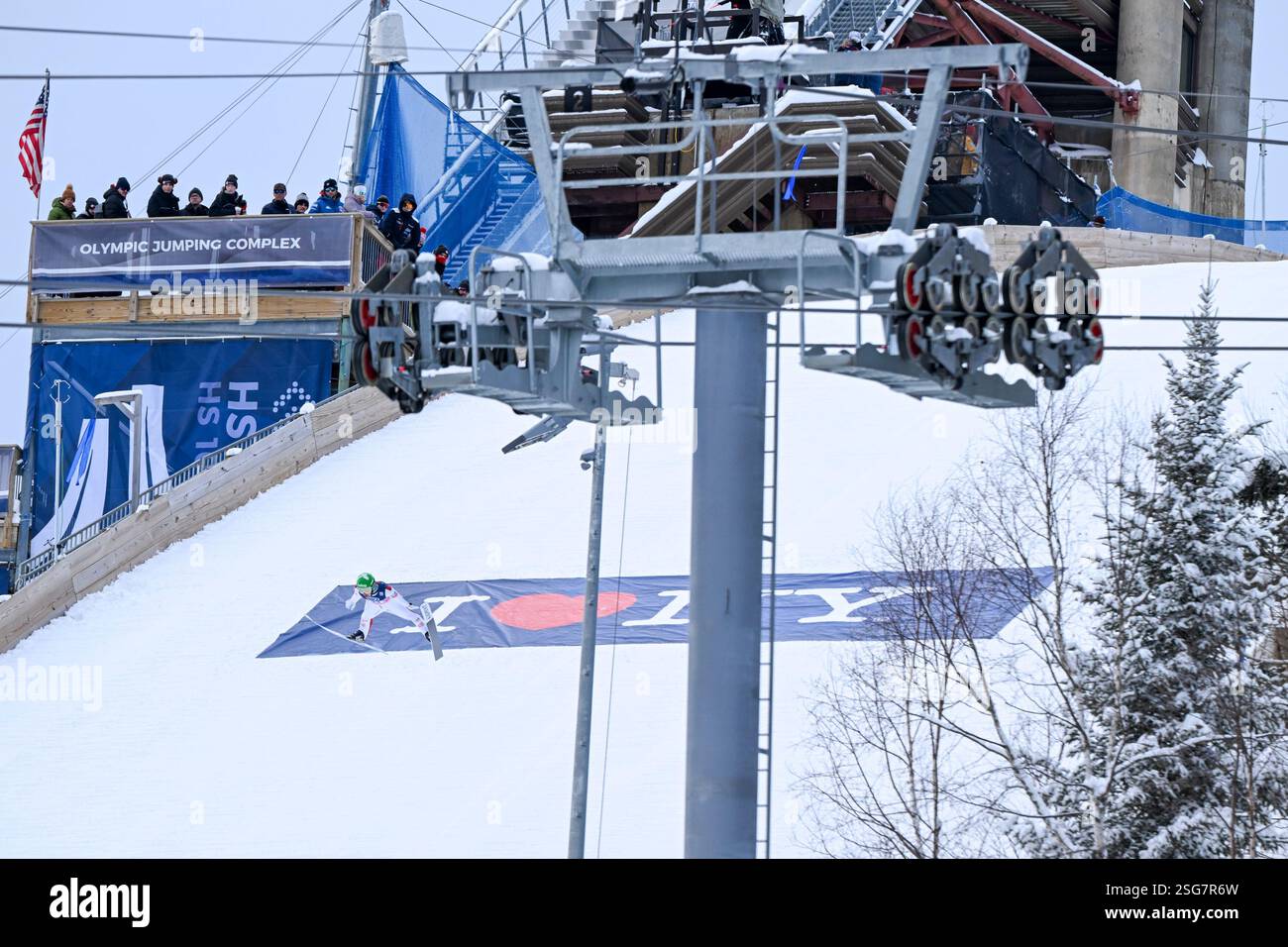 February 9, 2025, Lake Placid, Ny, USA: MARCUS MUELLER of AUT in Lake ...