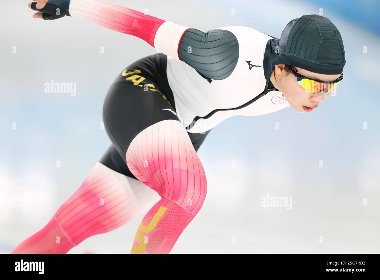 Harbin, China. 8th Feb, 2025. Anna Kubo (JPN) Speed Skating : Women's ...