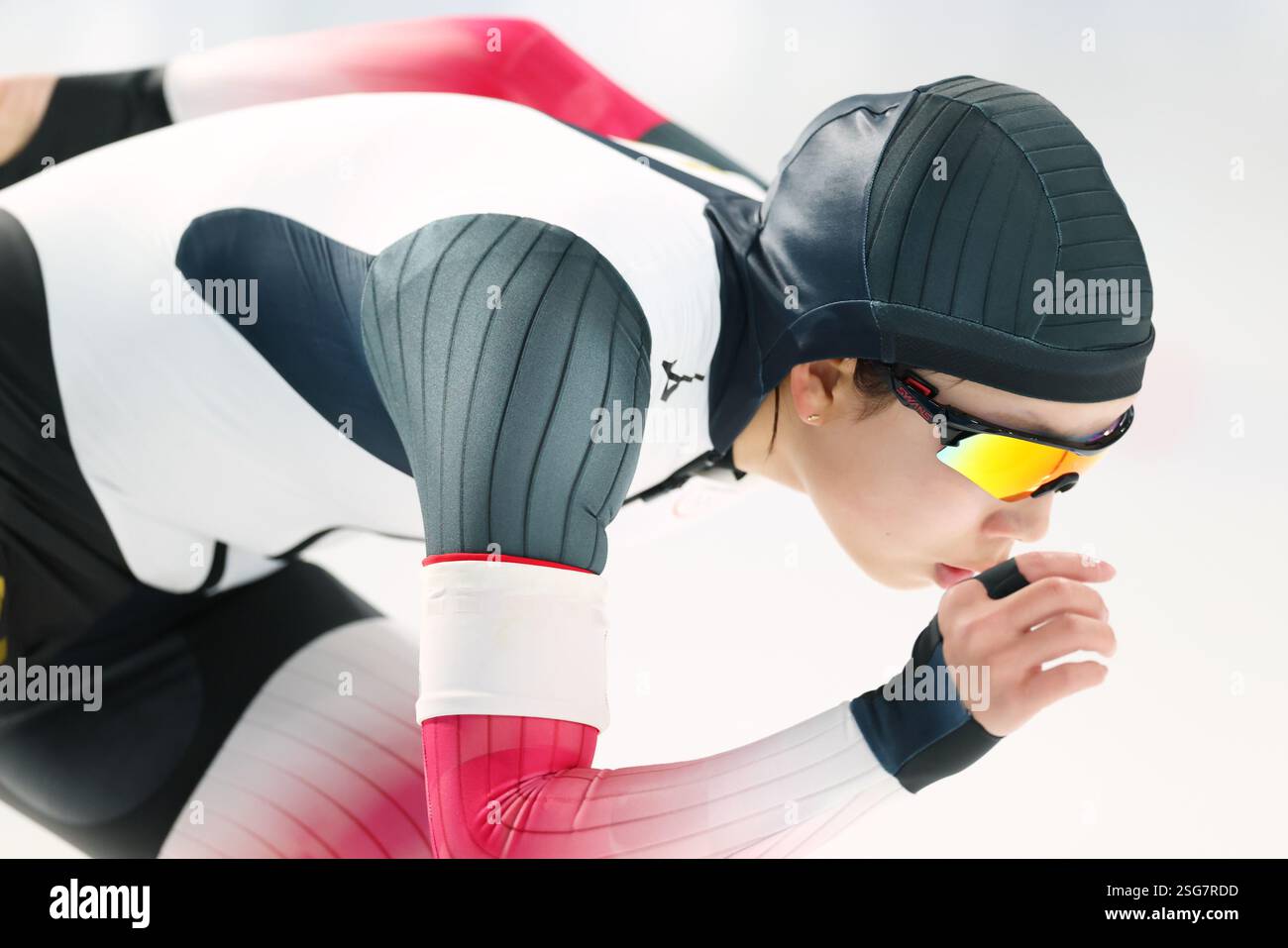 Harbin, China. 8th Feb, 2025. Anna Kubo (JPN) Speed Skating : Women's ...