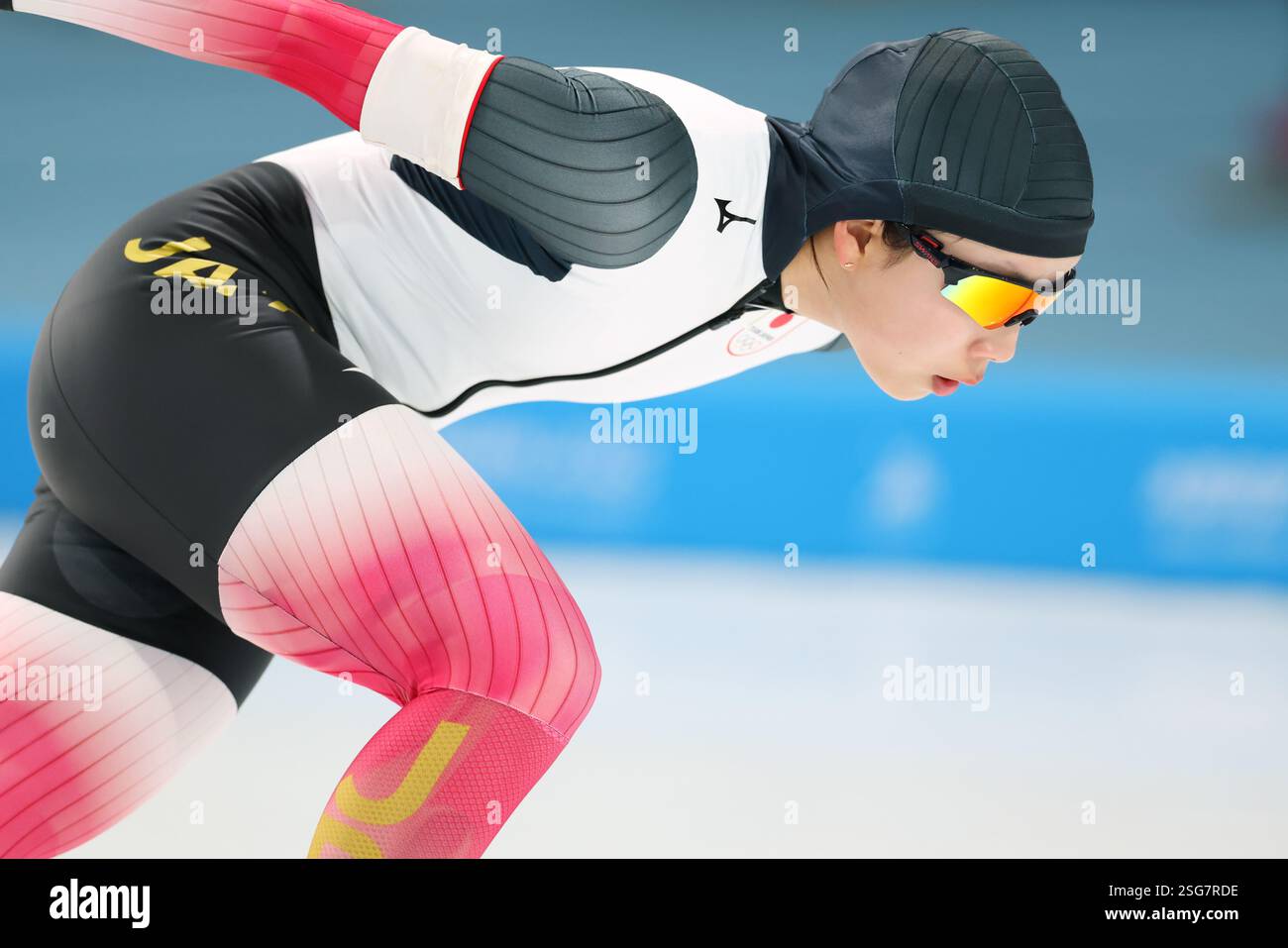 Harbin, China. 8th Feb, 2025. Anna Kubo (JPN) Speed Skating : Women's ...