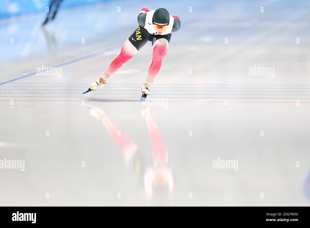 Harbin, China. 8th Feb, 2025. Anna Kubo (JPN) Speed Skating : Women's ...