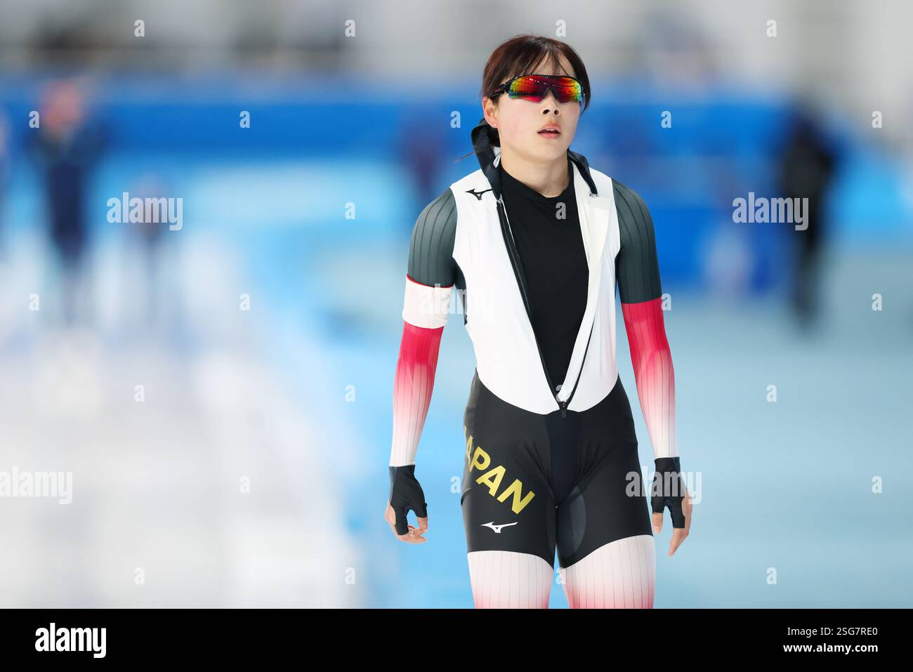 Harbin, China. 8th Feb, 2025. Anna Kubo (JPN) Speed Skating : Women's ...