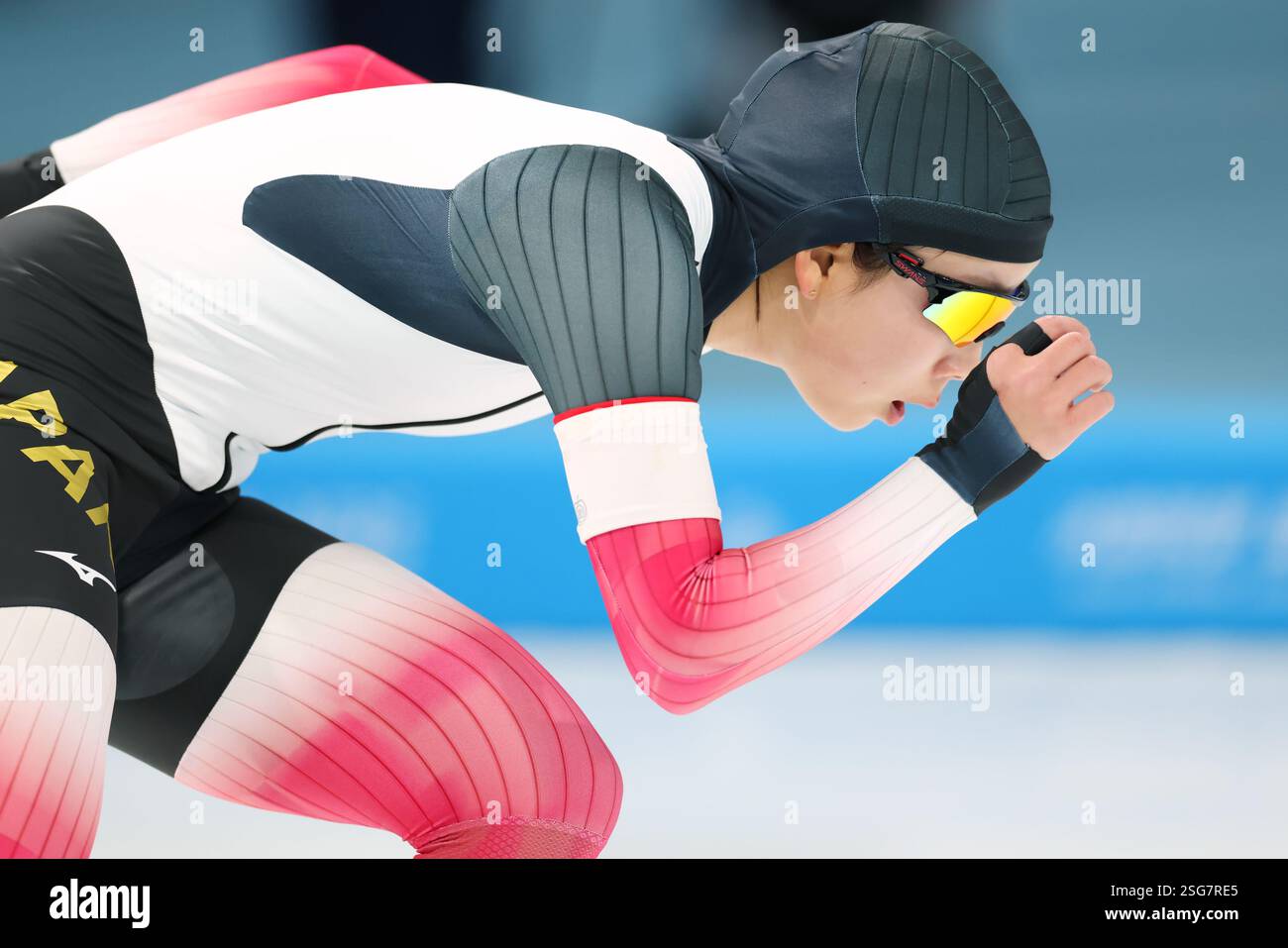 Harbin, China. 8th Feb, 2025. Anna Kubo (JPN) Speed Skating : Women's ...