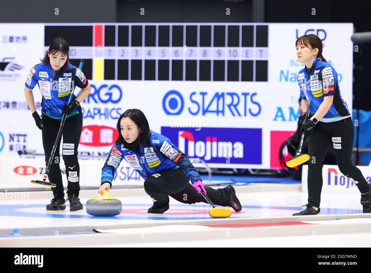 Satsuki Fujisawa, LOCOSOLARE team group, FEBRUARY 8, 2025 - Curling ...