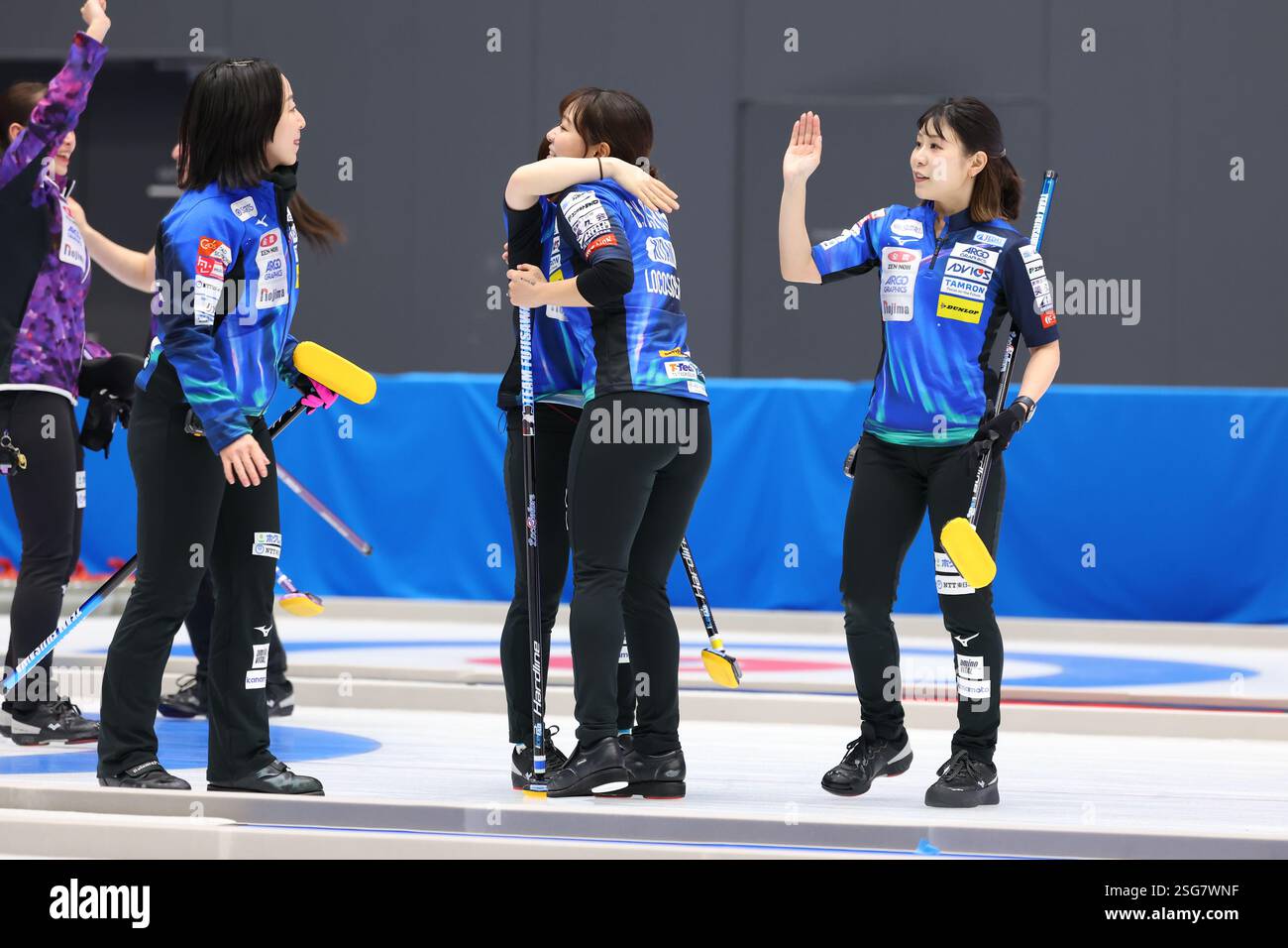 LOCOSOLARE team group, FEBRUARY 8, 2025 - Curling : Japan curling ...